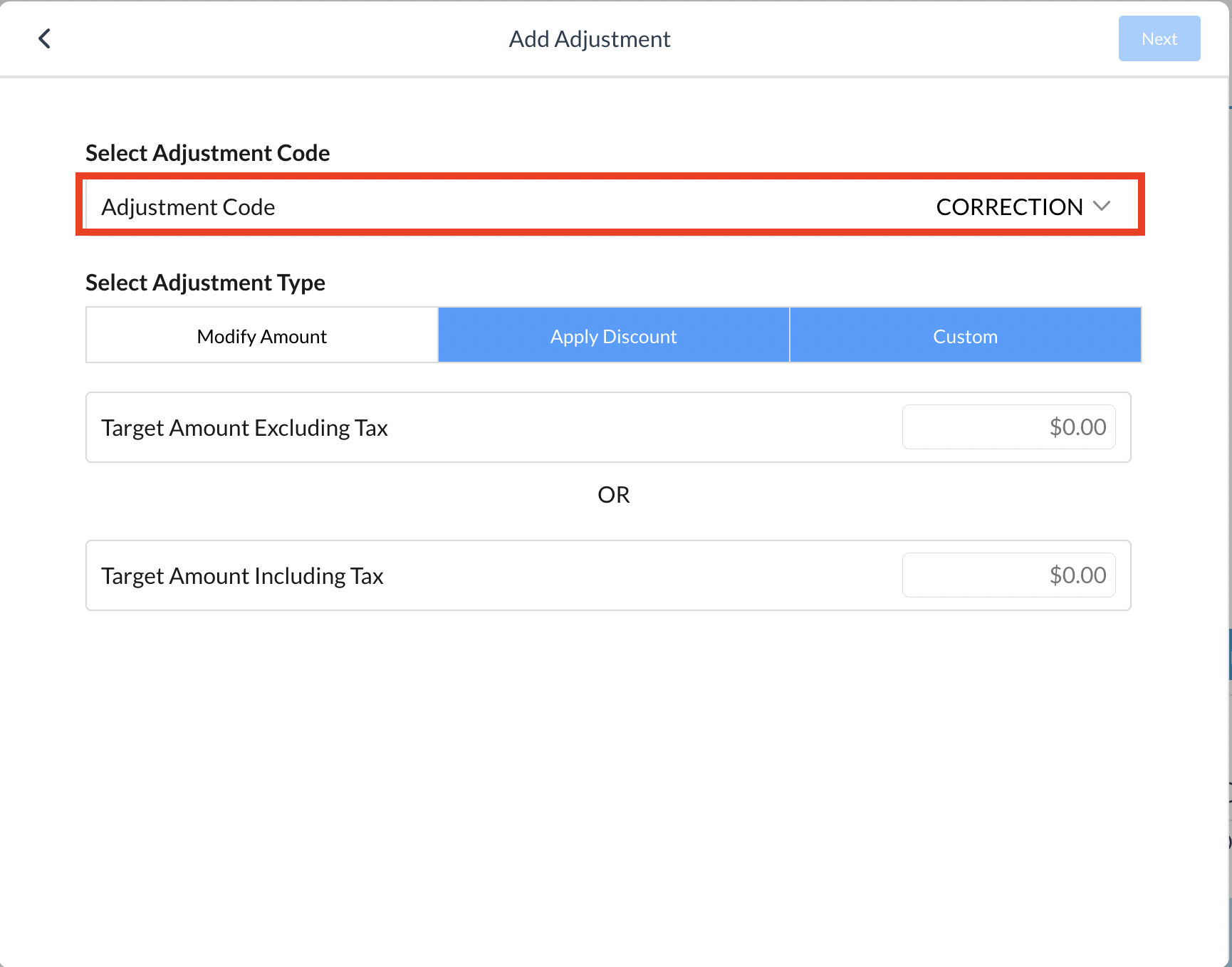 Adjusting Charges .ng